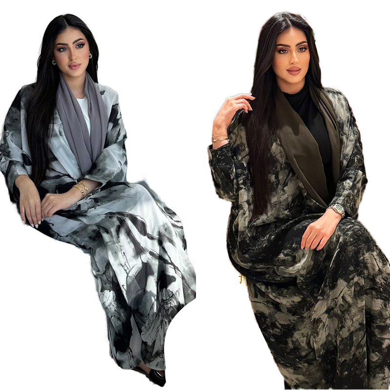 PROMISTAR Middle Eastern Modest Women's Fashion Dubai Plus Size Abaya ...