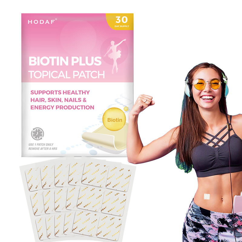 Biotin Plus Topical Patch for Hair Growth Skin and Nail Health Support ...