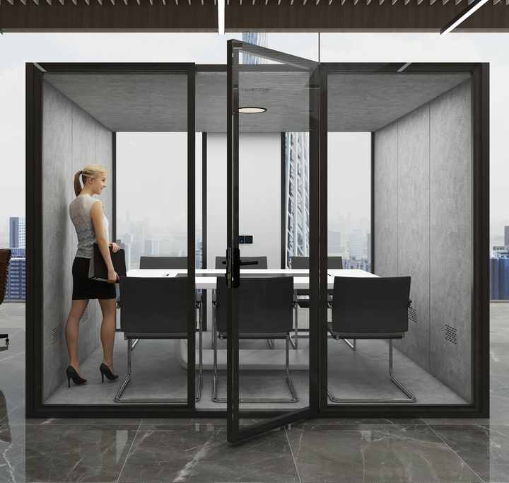 Soundproof Studio Booth for Silent Pod Capsule Space Bed Pods Indoor ...