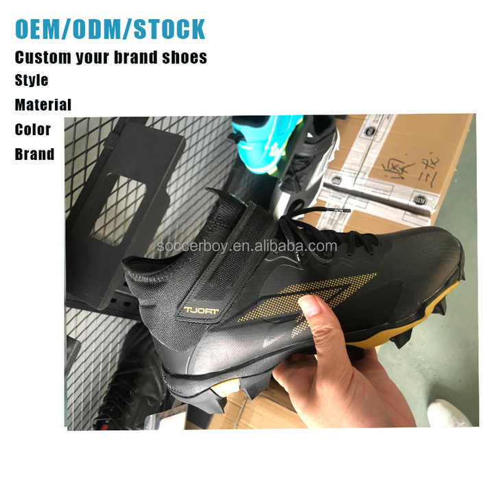 Best Selling Football Boots Full Knitted Waterproof Studded Soccer ...