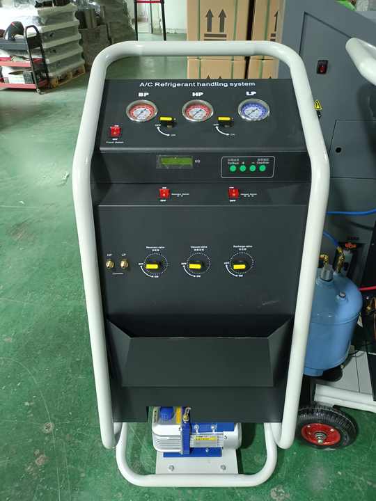 Auto Ac Refrigerant Recovery Machine - Efficient Service