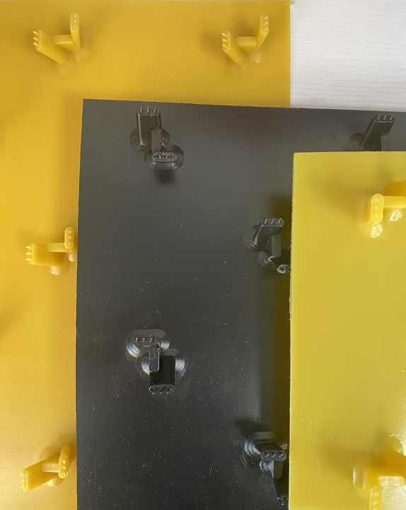 HDPE V-Lock Plate Concrete Protection Liner Anchor Sheets with Multi ...