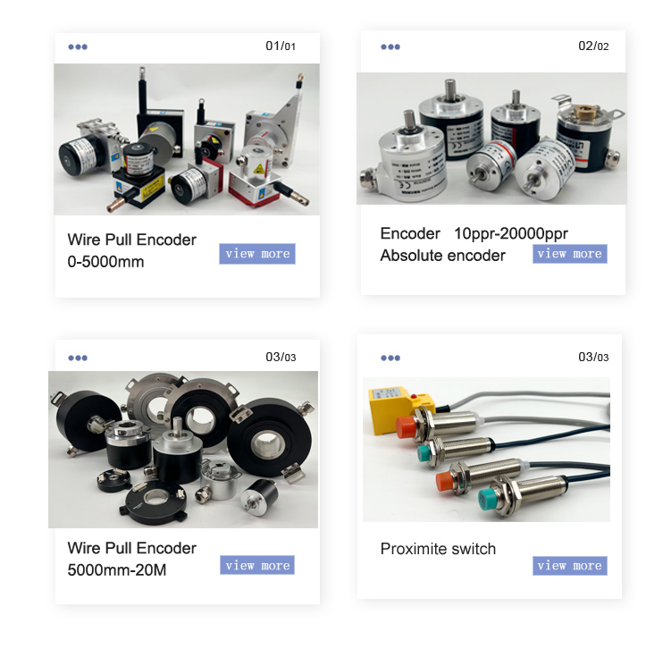 600mm cable encoder 10-10000ppr output pulse NPN PNP push-pull output ...