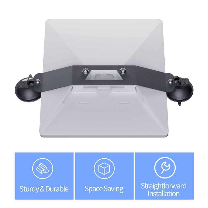 Starlink Mini Suction Cup Mount Car Metal Mounting Kit Compatible with ...