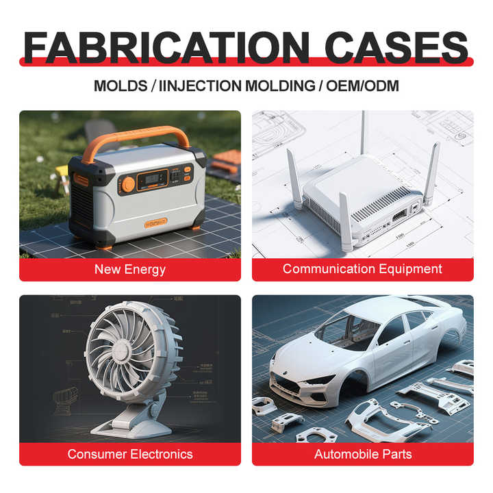 WEK Plastic Injection Molding for HVAC System Components and Air ...