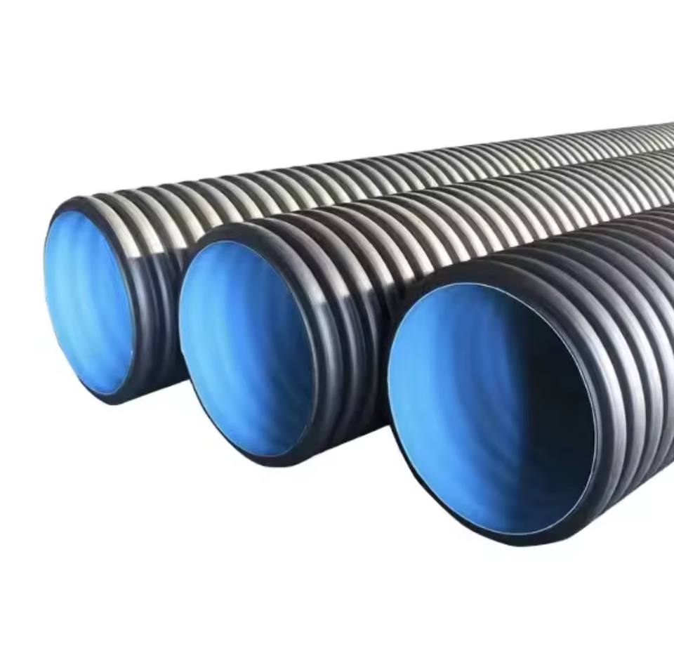 JINGTONG HDPE Polyethylene 600mm Double Wall Corrugated Culvert Pipe ...