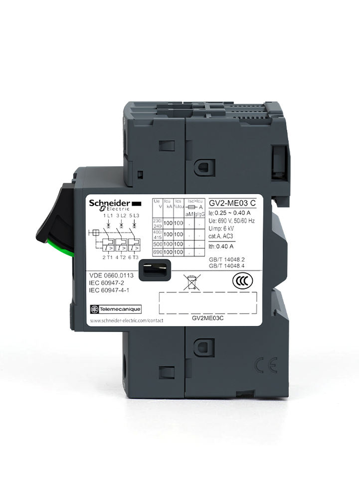 Schneider Moulded Case Circuit Breaker Series GV2ME06 7 8 10 14 16 20 ...