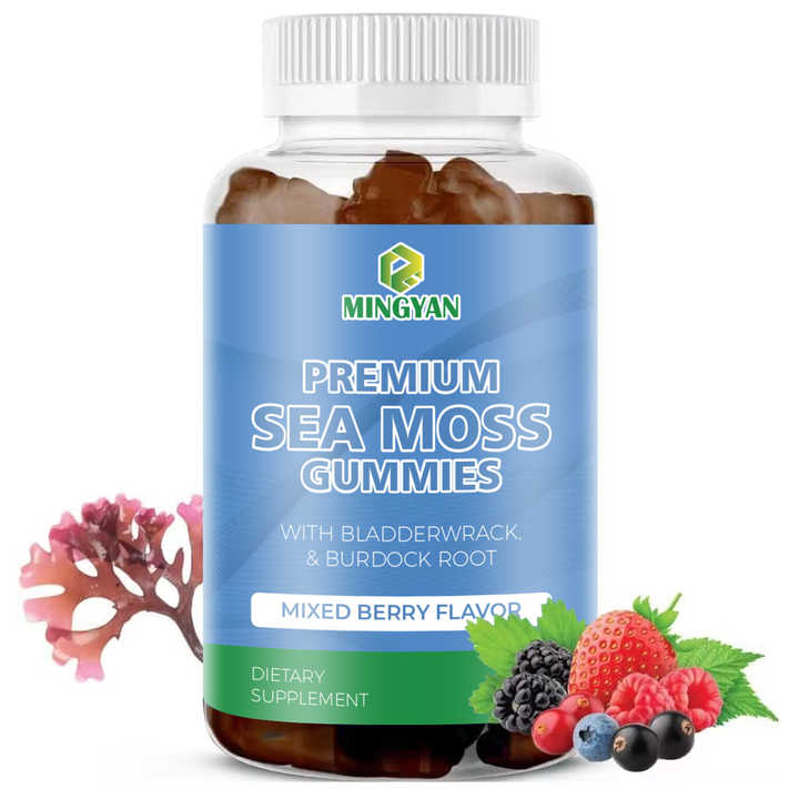 OEM /ODM Sea Moss Gummies Herbal Supplement, Digestive Balance & Energy ...