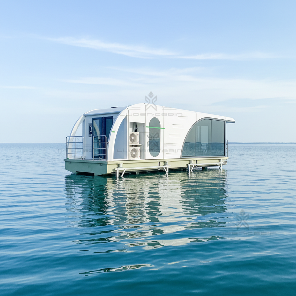 European Style Floating Houseboat Hotel-Waterfront Beach Residence with ...