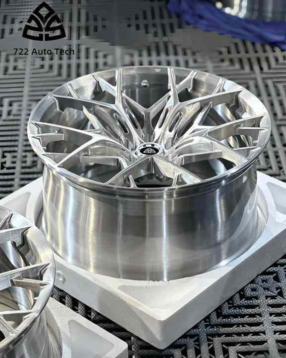 722 Auto Brushed Concave Forged Wheels Car Aluminum Wheels 18/19/20/21 ...