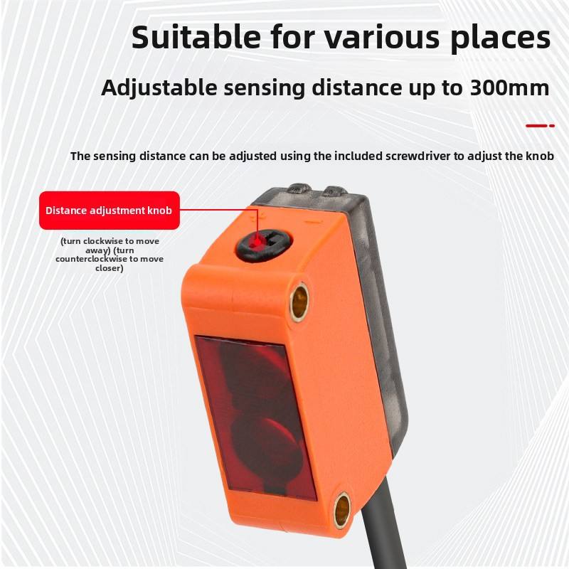 Jessie Laser Infrared Light Background Suppression GTB6-DC30N Diffuse ...