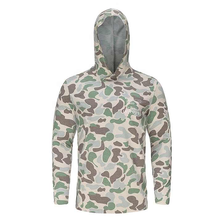 Men's Classic Camo Sublimation Printing Hiking Shirts Duck Hunting ...