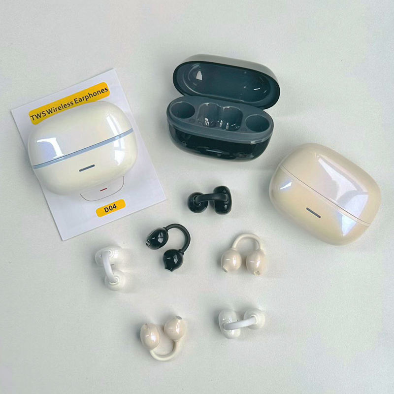 D04 Open OWS Wireless Earbuds Custom Logo BT 5.4 BES Chipset IPX5 ...