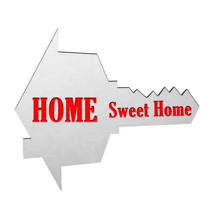 Customized Logo Photo Prop Printable DIY Real Estate Key Shaped Sold ...