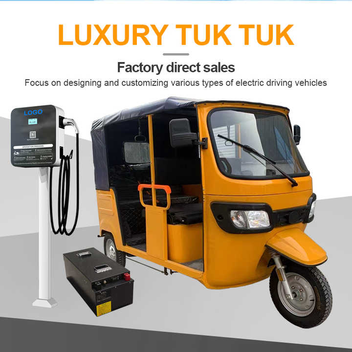 Electric Tuk Tuk - Efficient Passenger and Cargo Vehicle