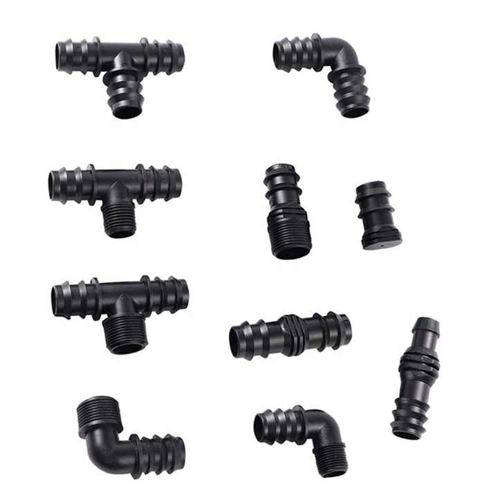 Garden DN16 Pipe 1/2 3/4 Inch Male Thread Tee Elbow Straight ...