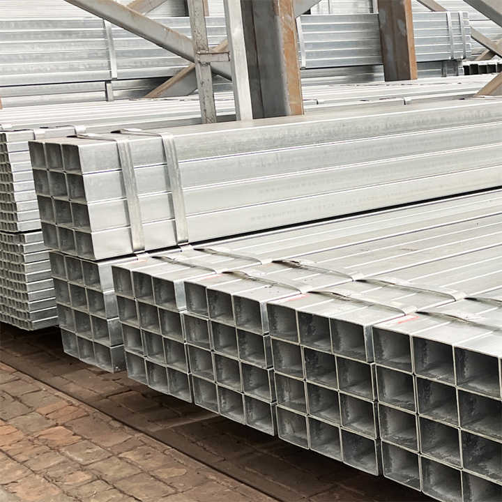 1 Inch 2 Inch 3 Inch Galvanized Steel Pipe 20 ft Iron square Pipe Price ...