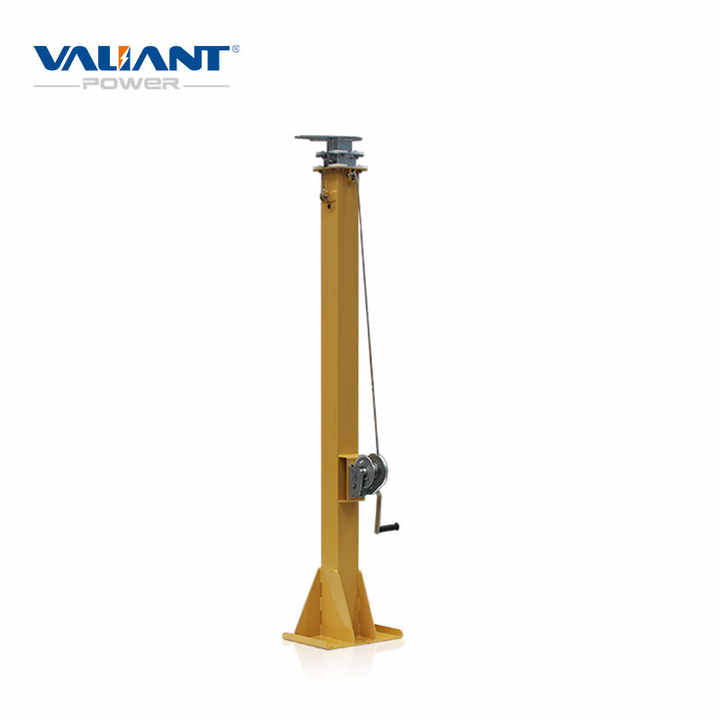 4-18m Hand Winch Telescopic Masts - Stable Antenna Solutions