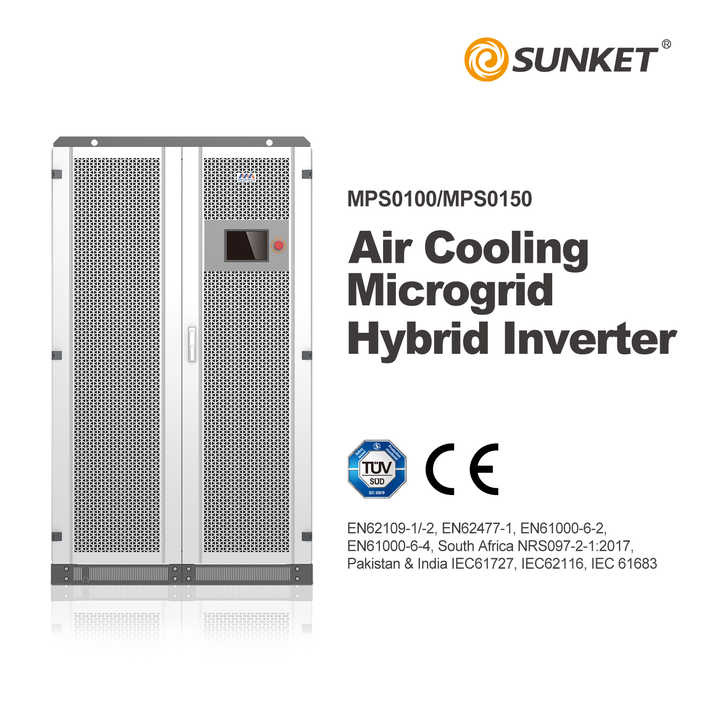 Megarevo Hybrid Inverter 100Kw 150Kw Three-Phase Mps Microgrid Hybrid ...
