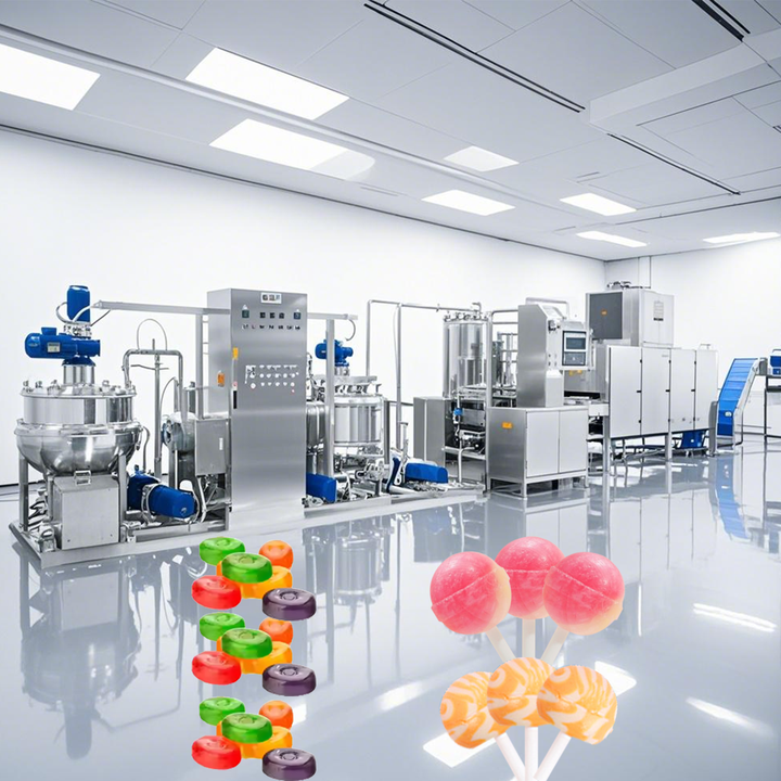 Famous Brand PLC Gummy Jelly Depositor Jelly Candy Making Machine Candy ...