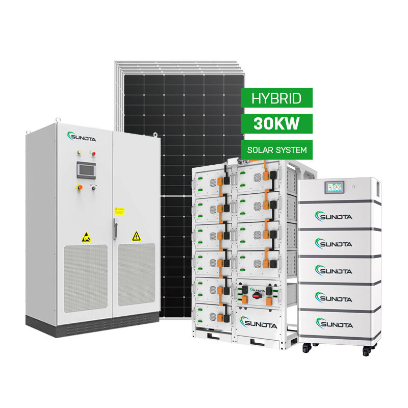 Complete Hybrid Solar Energy Storage System - 10kw to 200kw