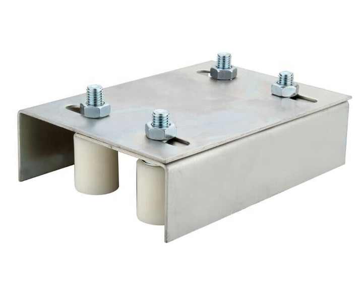 Galvanized Sliding Gate Plastic Roller Guide Plate for Heavy Duty Gates ...