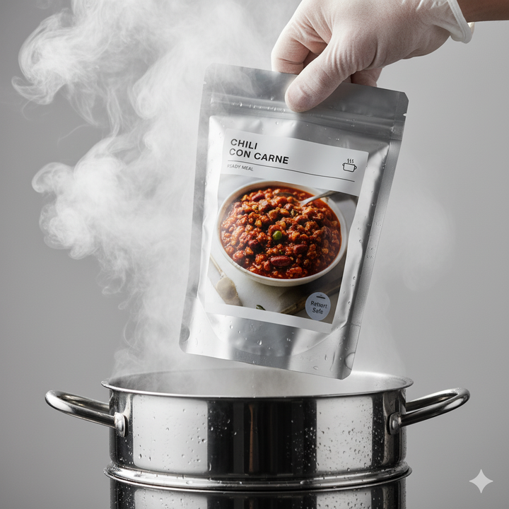 Microwaveable Stand Retort Pouch Heat-Seal for Convenient Heat-and-Eat ...