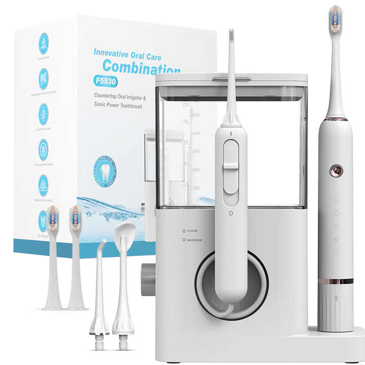 F5530C Water Pressure Toothbrush - Sonic & Flossing Combo