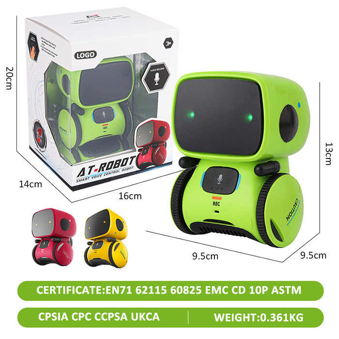 Educational Toy Singing Dancing Voice Control Robots for Kids