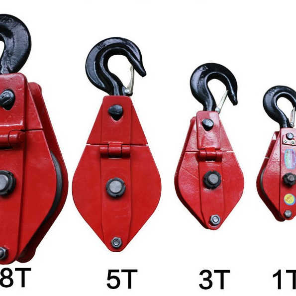 Heavy Duty CE Quality 2 ton to 10 ton single sheave Snatch block Pulley ...