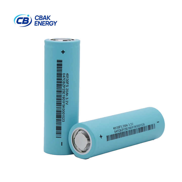 CBAK Cylindrical LiFePO4 Lithium Ion Rechargeable Battery 20Ah 40130 3 ...