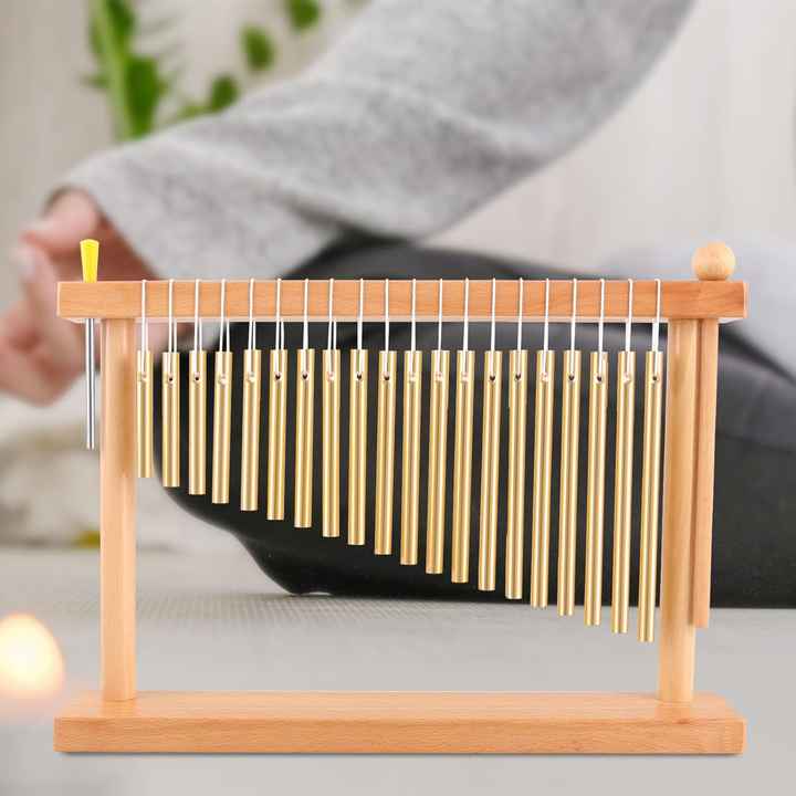 20-Note Chime Table Wind Chime Bars Handheld Percussion Instrument for ...