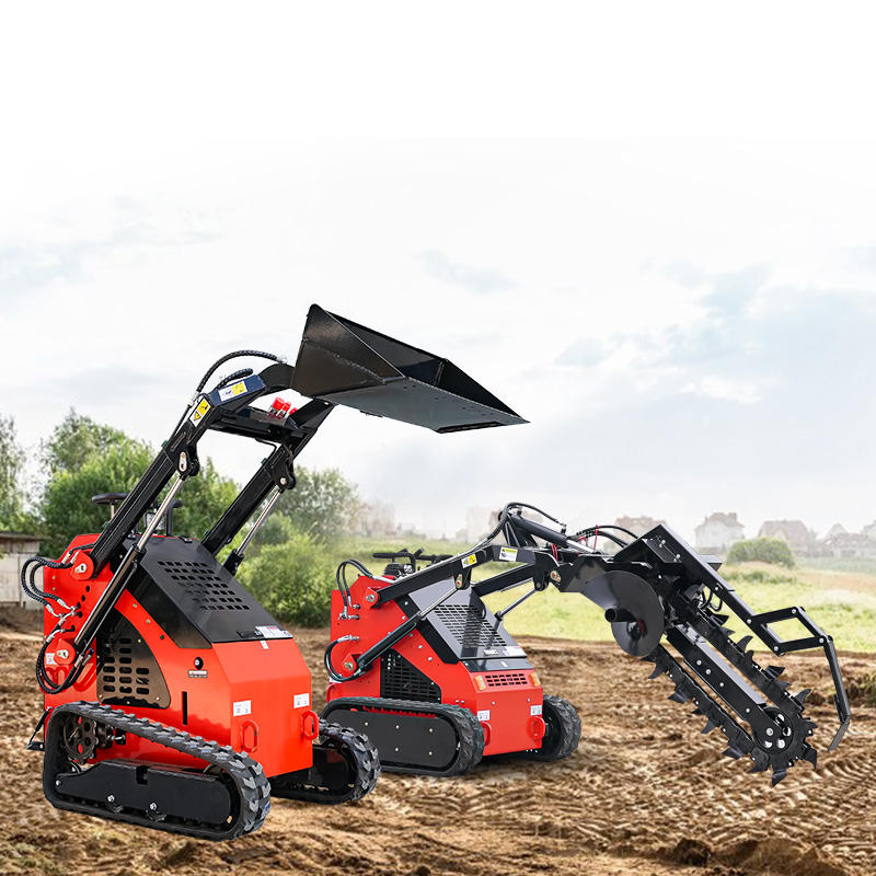 Durable Heavy Duty Track Loader With High Traction for Steep Slope and ...