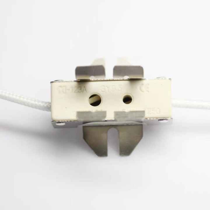 HoneyFly GX9.5/GY9.5 Lamp Socket Ceramic Holder Connector Bulb Base ...
