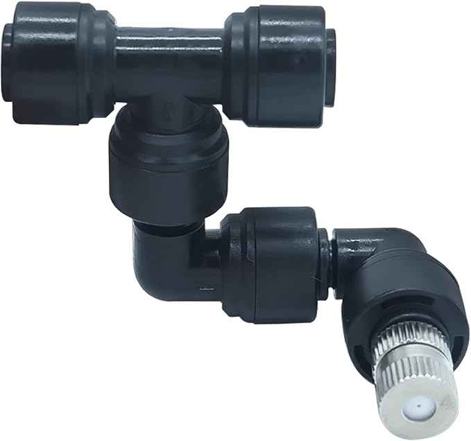 Terrarium Spray Adjustable Misting Nozzles 360 Degree Rotating Fogger ...