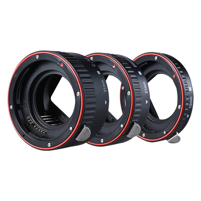 Macro Photography Auto Focus Macro Extension Lens Adapter Tube Rings ...