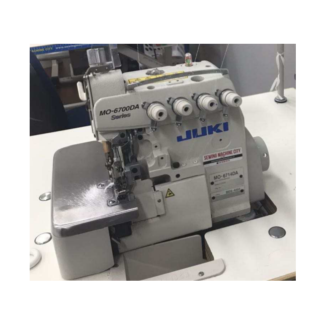 Jukis 6714 Mini Overlock Industrial Sewing Machines Thread Flat Bed 4 ...