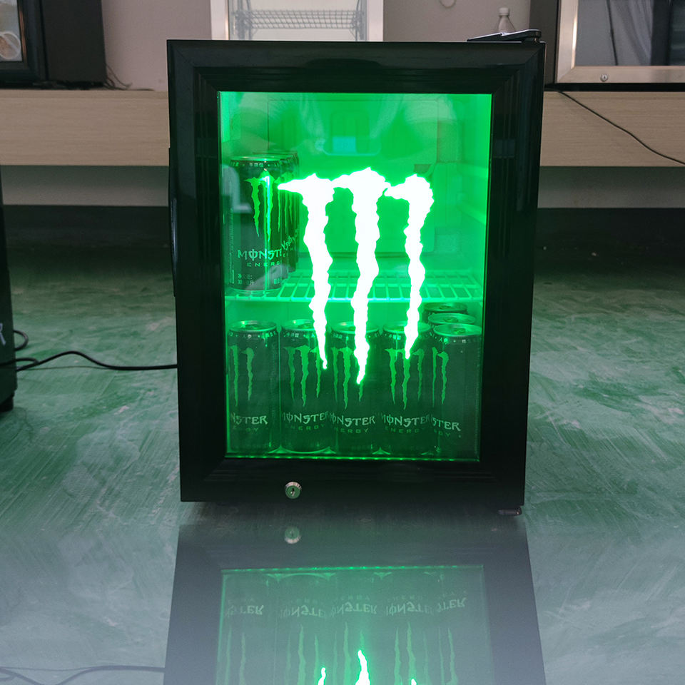 Best Selling 2025 Commercial Cooler Monster Mini Display Fridge for ...