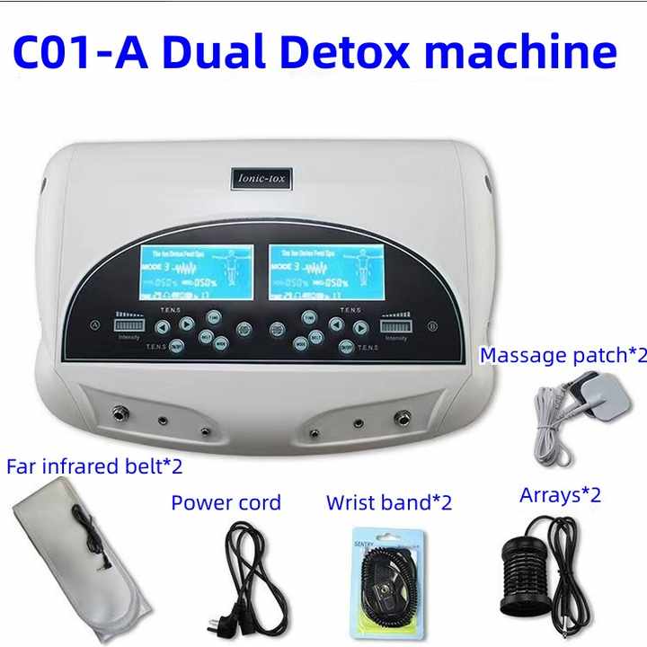 CE Certificate Ion Dual Detox Machine Ionic Cleanse Foot Bath Machine ...