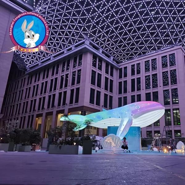 Huge Inflatable Fish with LED Lights - Perfect for Advertising