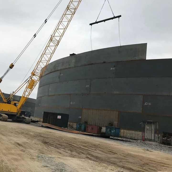 Large Vertical Fuel Oil Storage Tank - 100000m3 Capacity, API 650 ...