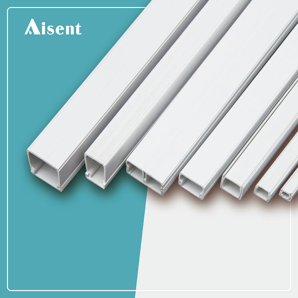 PVC Cable Trunking - Durable, Fire Resistant, and ROHS Compliant