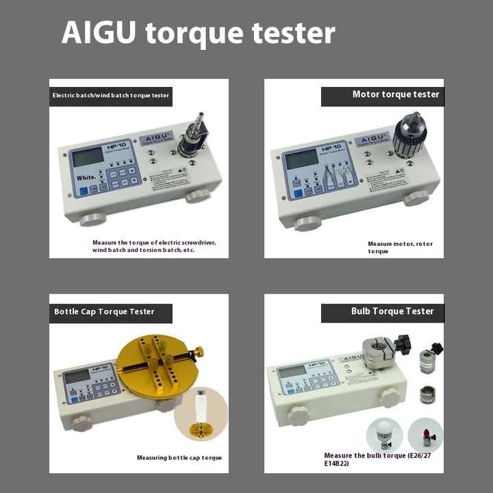 AIGU Digital Torque Meter - Precision Electric Screwdriver