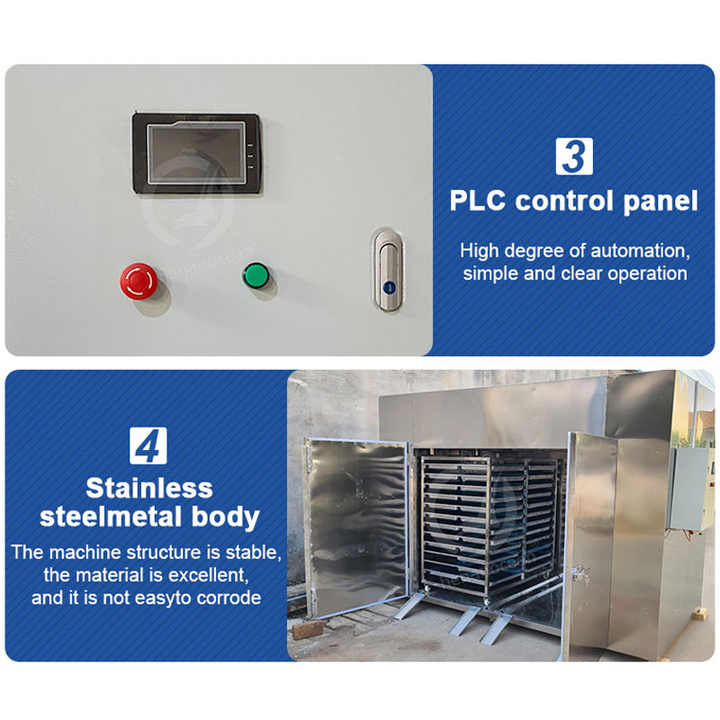 OCEAN Professional Vacuum Dragon Fruit Drying Machine Green Tea Dryer Machine Chili Rose Flower ...