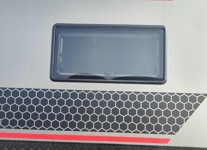 Square Double Acrylic Glass RV Window Accessories for Car Windows ...