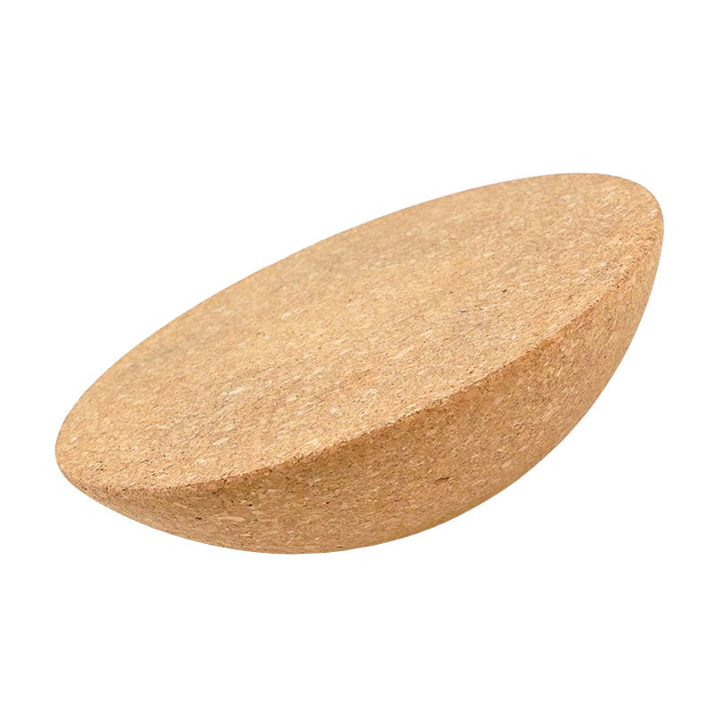 100% Natural Organic Half Cork Hemisphere Yoga Blocks High-Density ...
