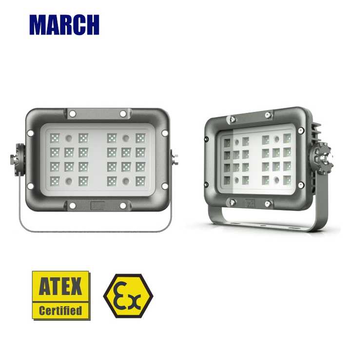 2024 atex approved led explosion proof portable flood lighting 25W 50W ...