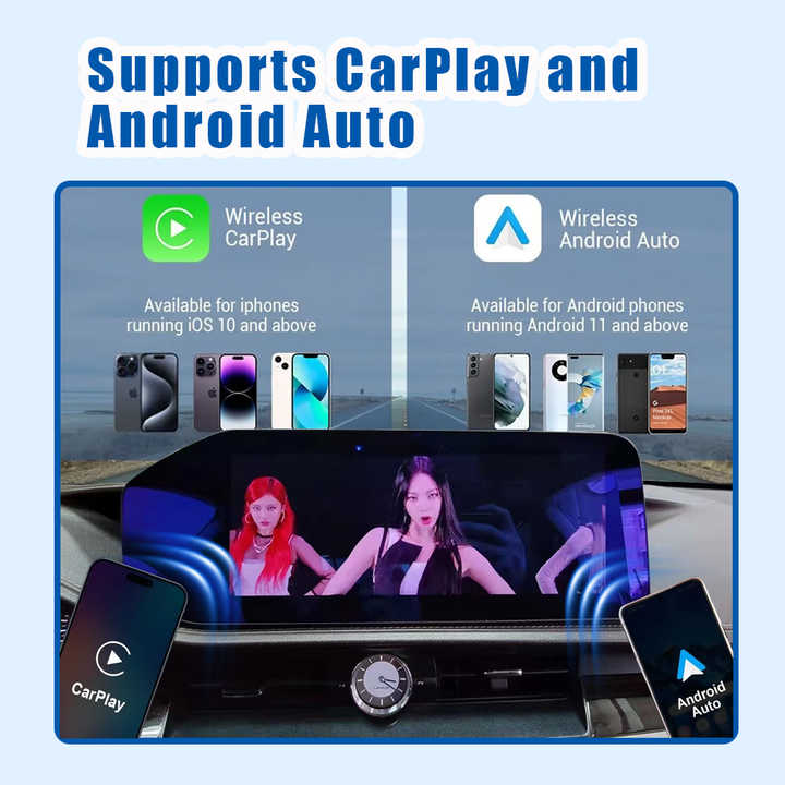 Android Car Head Unit Built-In GPS Touch Screen CD Player Handsfree 1 ...