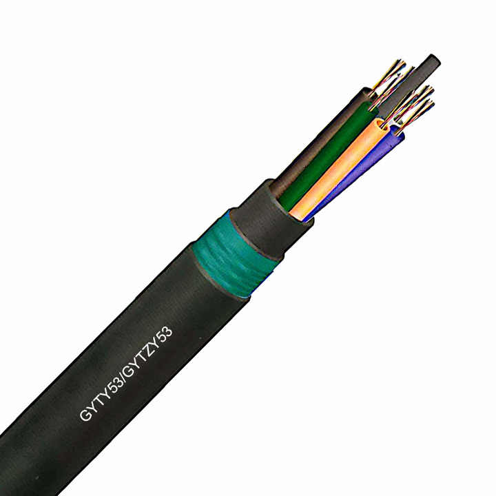 GYTY53/GYTZY53 24 144 Core Outdoor Direct Buried Double Sheath Flame ...