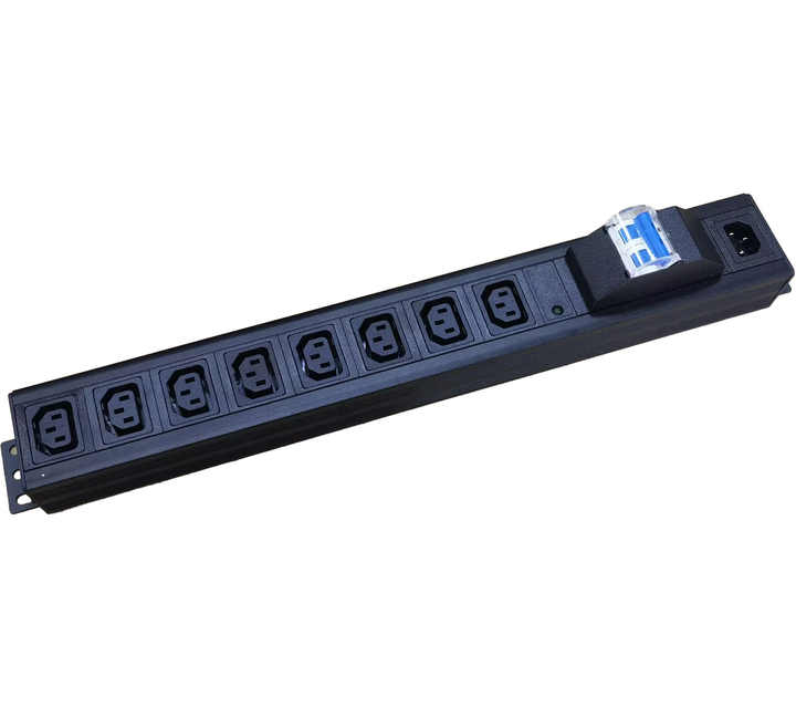 High Quality 8 Ports C13 PDU Socket Power Strip With Air Circuit ...